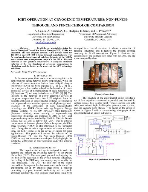 igbt operation at cryogenic temperatures - Power and Energy Systems