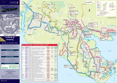 Fareham & Gosport Map - PDF - FirstGroup