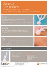 Material Safety Data sheet – Chloraprep 2.0% - IVTEAM.com