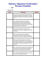 Documentation Checklist for Grievance Packages
