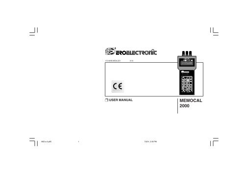 MEMOCAL 2000 - Eurotherm Ltda