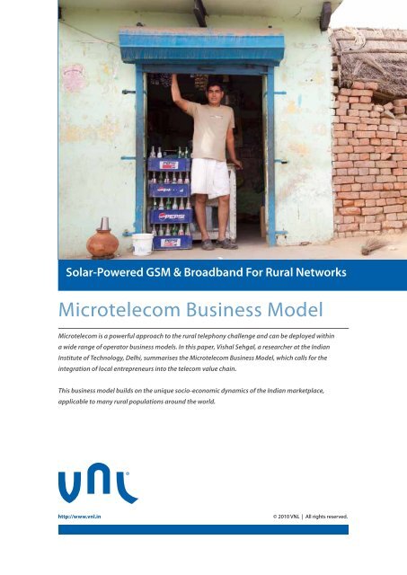 Microtelecom Business Model - VNL