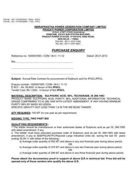 Download Here - Indraprastha Power Generation Co. Ltd.