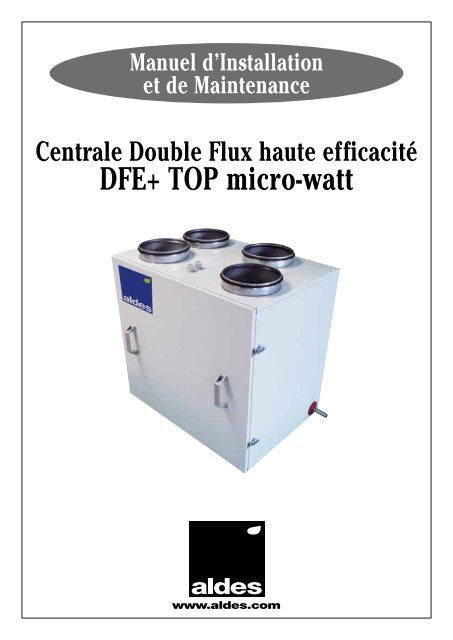 DFE+ TOP micro-watt - Aldes