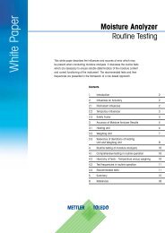 Sample Moisture Testing Report