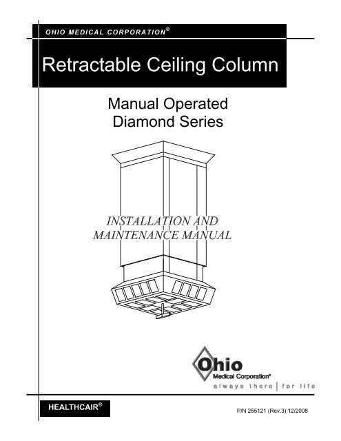 255121 Rev3 Retractable Ceiling Column.pub - Ohio Medical ...