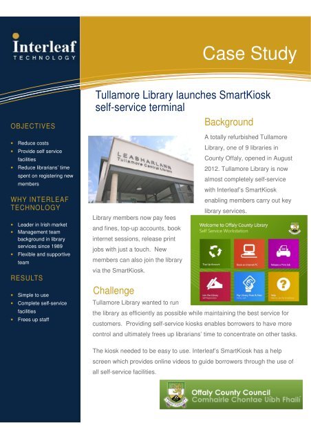 Case Study - Interleaf Technology