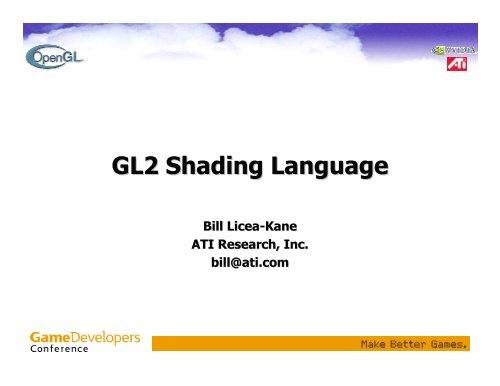 GL2 Shading Language