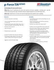 Tire Data Sheet (PDF) - Mr. Tire