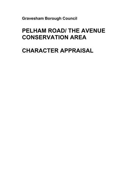 pelham road/ the avenue conservation area character appraisal