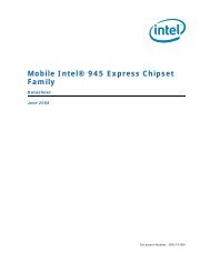 Intel® G41 Express Chipset