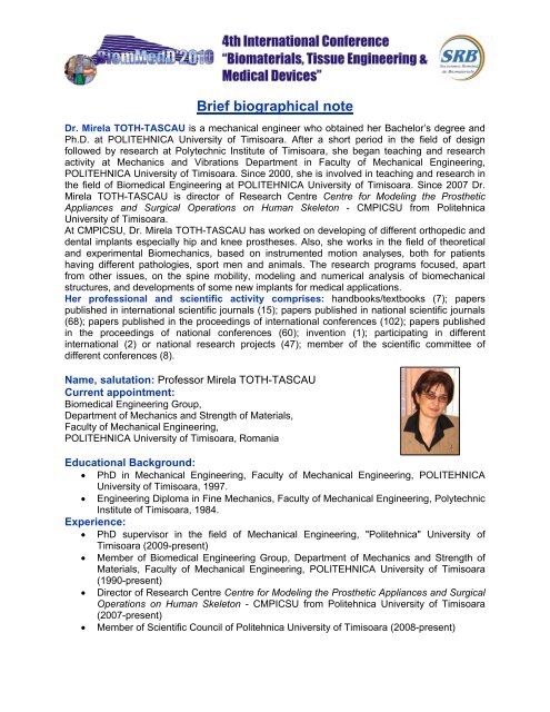 bionote samples english