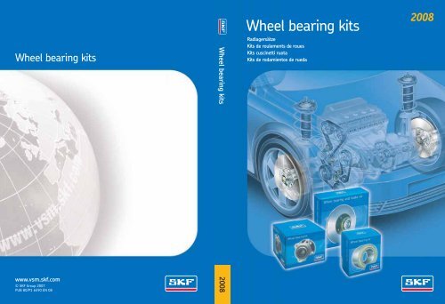 SKF Wheel Bearing Kits 2008 Catalogue - Waikato Bearings
