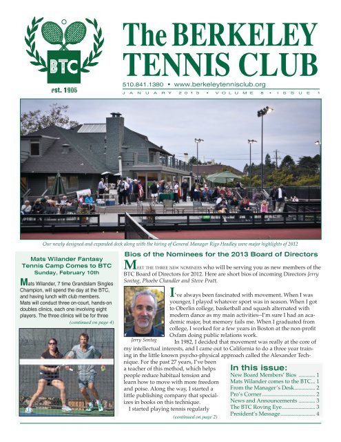 MEET - The Berkeley Tennis Club