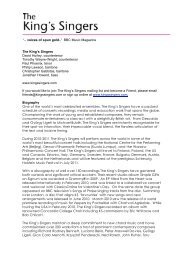 CHOIR MEMBERSHIP FORM - Saskatchewan Choral Federation