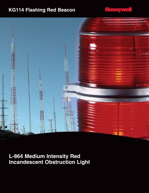 KG114 Flashing Red Beacon - Sensors Tecnics, Honeywell