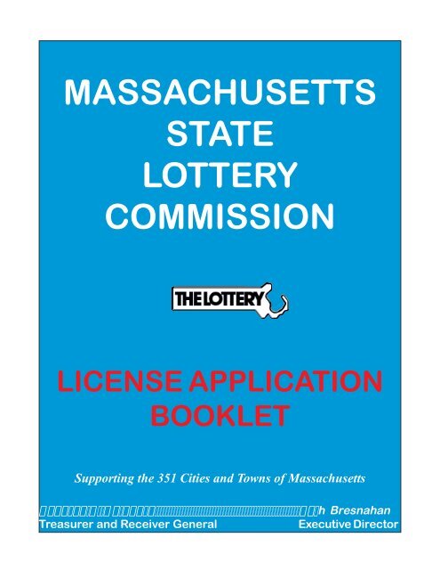 MASSACHUSETTS STATE LOTTERY COMMISSION