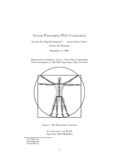 Inverse Kinematics With Constraints - iCandy.dk by Morten Bonding ...