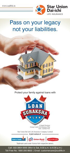Loan Suraksha Brochure_UBI - Star Union Dai-ichi Life Insurance ...