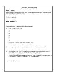Referee Declaration Form