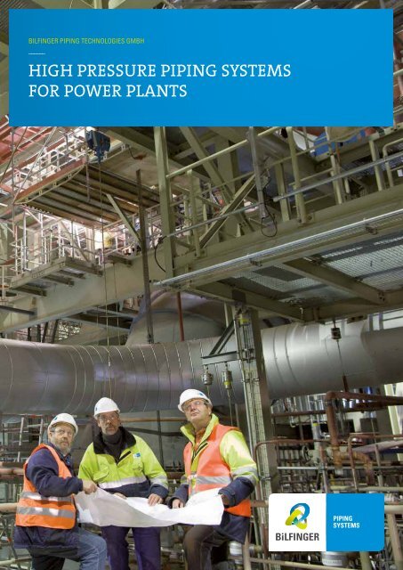 HigH Pressure PiPing systems for Power Plants - Bhr