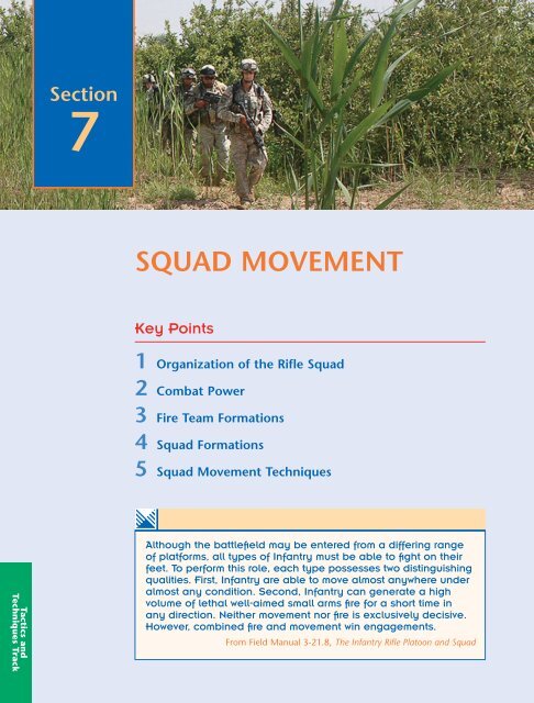 Squad Movement.pdf - UNC Charlotte Army ROTC