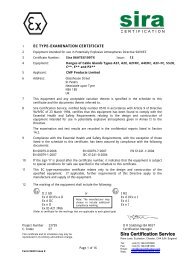 SAFETY DATA SHEET - CMP Products