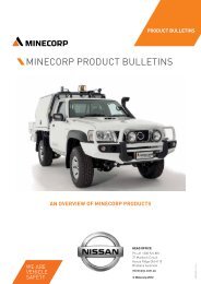 New Minecorp Aluminium Tray Range Product Release Catalogue