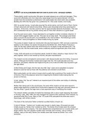 History of Airfix Plastic Model Kit Instruction Sheets