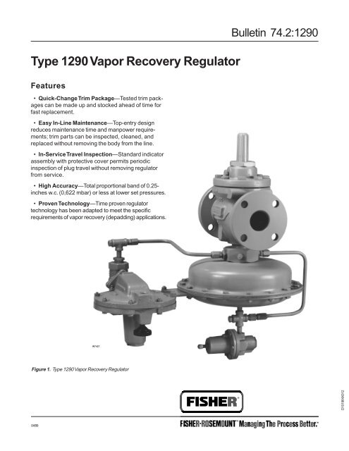 1290 Vapor Recovery Valve - Control Southern Inc.