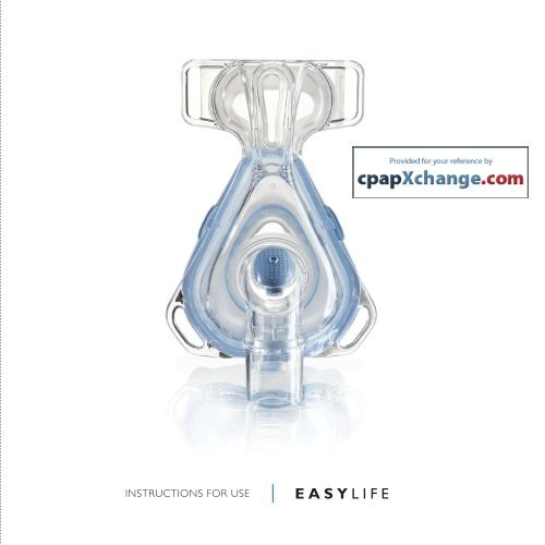 EasyLife Nasal CPAP/BiPAP Mask User Guide (PDF) - cpapXchange