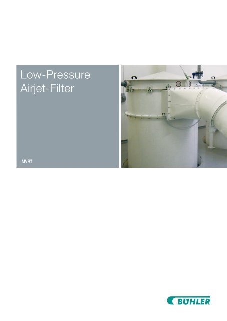 Low-Pressure Airjet-Filter - Bühler