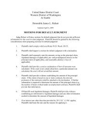 42 USC § 1983 Civil Rights Complaint form - Western District of ...