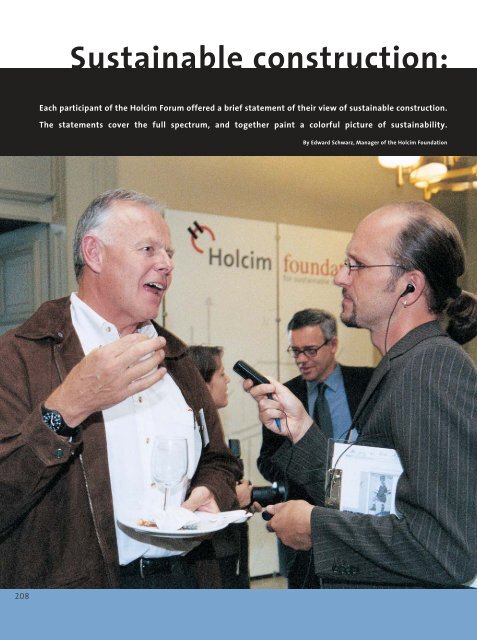 Holcim Foundation for Sustainable Construction