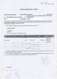 Cerere - Acord Minor - DGASPC Dolj