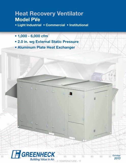 Heat Recovery Ventilator - Greenheck