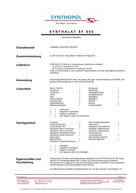SYNTHALAT SF 690_de.pdf - Synthopol Chemie