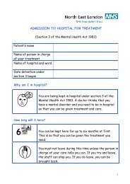 Your rights under the Mental Health Act - Section 2 Easy Read leaflet