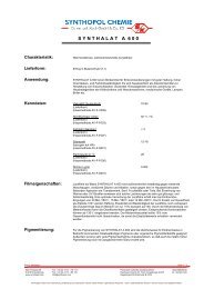 SYNTHALAT SF 690_de.pdf - Synthopol Chemie