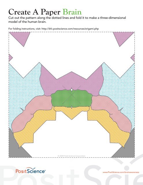 Create A Paper Brain - Posit Science