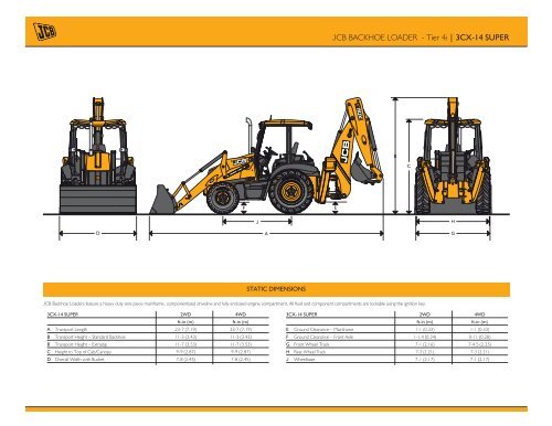 Jcb 3cx 14 specs - lasopatransport