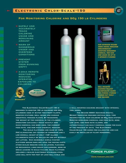 Electronic Chlor-ScaleÂ®150 - Force Flow