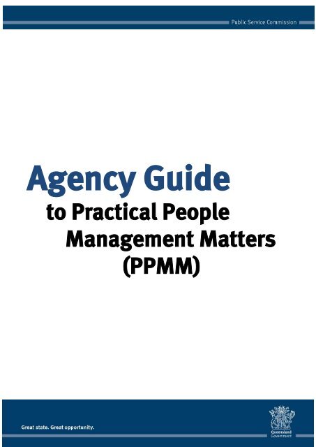 Agency Guide - Public Service Commission - Queensland Government