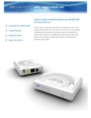 Download ZNID-GPON-2511 Datasheet
