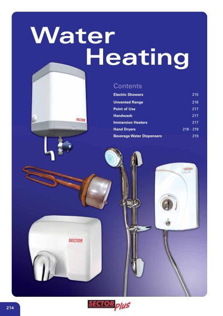 Water Heating - WF Senate