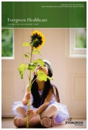 EvergreenHealth Visitor Guide - Evergreen Hospital