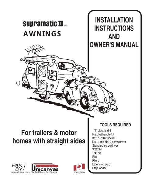 Supramatic II Instruction - Unicanvas