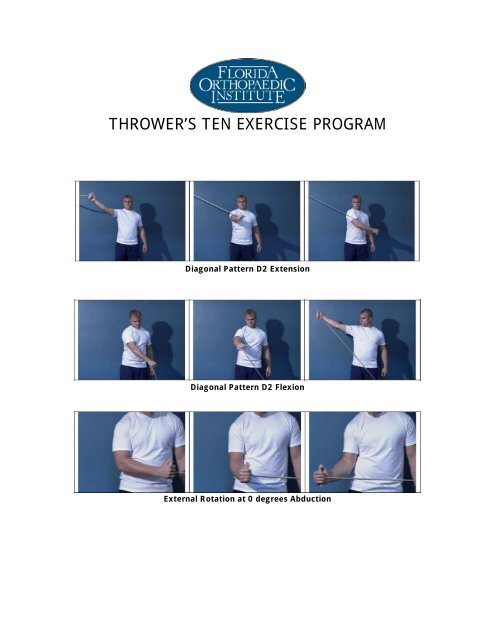 THROWER'S TEN EXERCISE PROGRAM