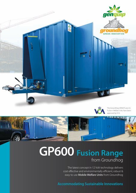 GP600 Fusion+ Datasheet - GenQuip