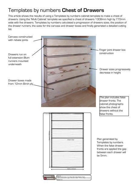 How To Draw A Chest Of Drawers Printable Step By Step